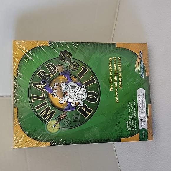 Wizard Roll | Games | New In Shrink Wrap Rooster Fin Wizard Roll Board ...